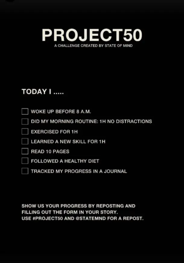 What is Project 50 Rules? - PostureInfoHub