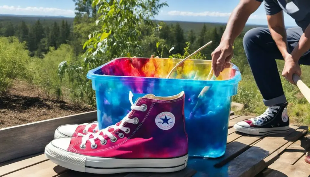DIY Guide: How to Tie Dye Converse Shoes - PostureInfoHub